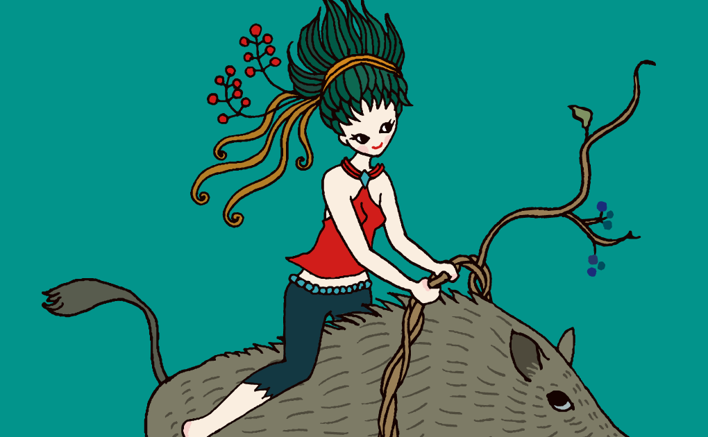Inoshishi girl（イノシシ・ガール） | Urakami Design Studio